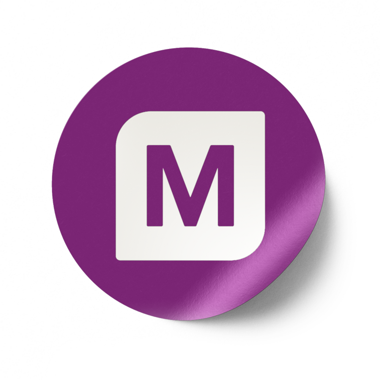 M Sticker | Moderaterne
